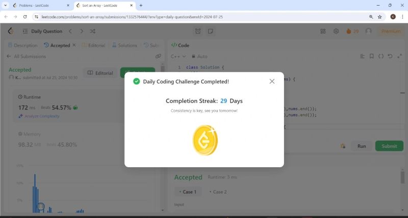 Khushi Saini on LinkedIn: #100daysofcodingchallenge #leetcode # ... Khushi Saini on LinkedIn: #100daysofcodingchallenge #leetcode # ...
