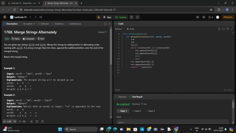 Jagadeshan M on LinkedIn: #leetcode #coding #programming #techskills # ... Jagadeshan M on LinkedIn: #leetcode #coding #programming #techskills # ...