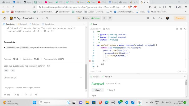 Ayushi Purohit on LinkedIn: #100daysofcodechallenge #javascript # ... Ayushi Purohit on LinkedIn: #100daysofcodechallenge #javascript # ...