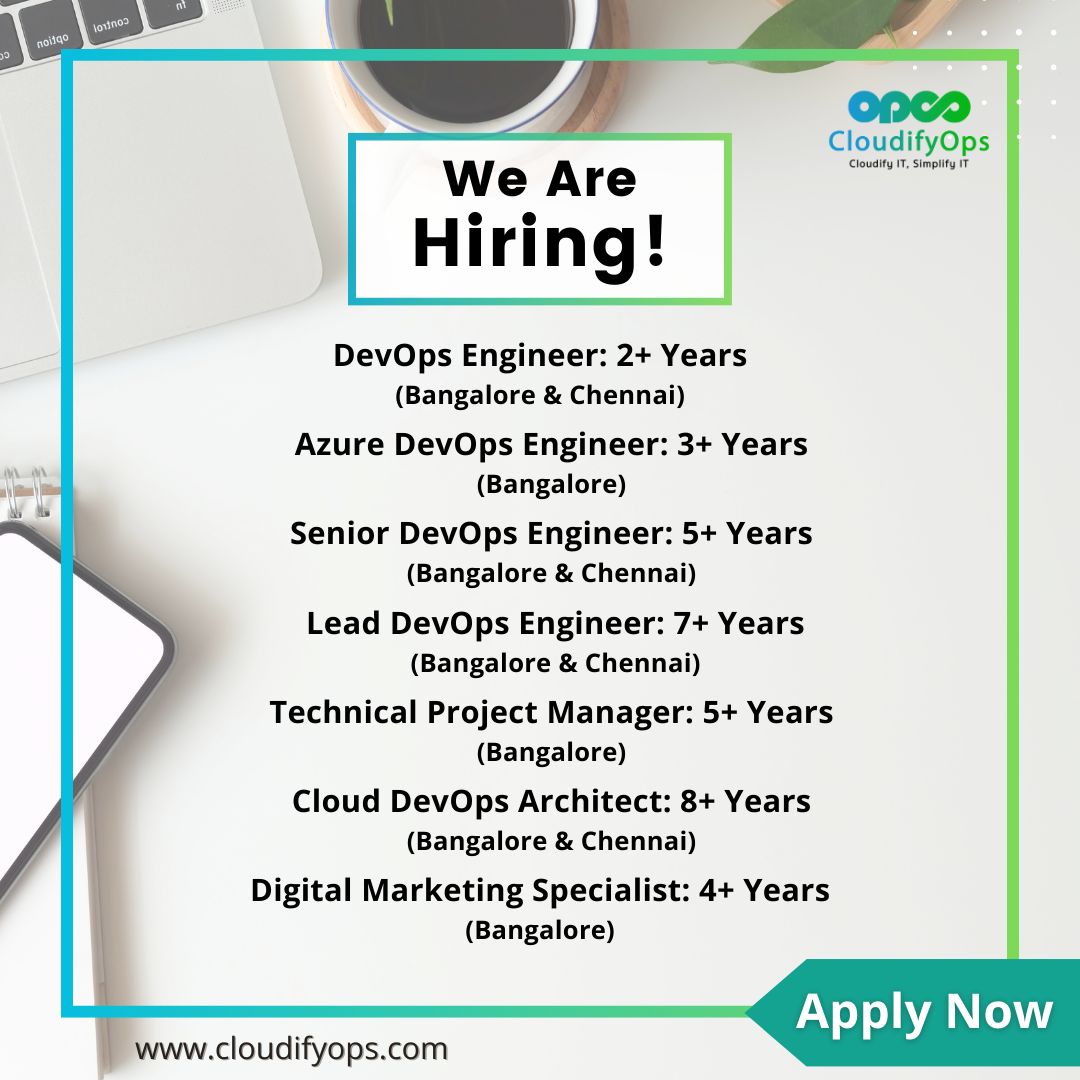 Bharath Kumar Reddy on LinkedIn: #hiring #devops Bharath Kumar Reddy on LinkedIn: #hiring #devops
