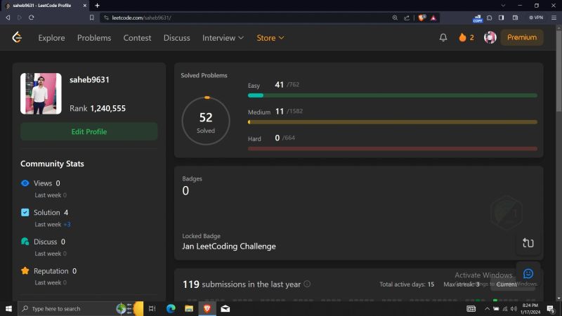 Saheb Ansari on LinkedIn: #codingjourney #leetcode #problemsolving # ... Saheb Ansari on LinkedIn: #codingjourney #leetcode #problemsolving # ...