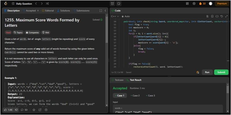 Pranil Dhutraj on LinkedIn: Day 32 of solving LeetCode Hard problems ... Pranil Dhutraj on LinkedIn: Day 32 of solving LeetCode Hard problems ...