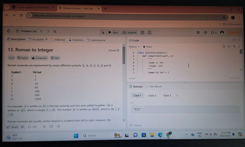 KANCHUKOMMULA SAISRI on LinkedIn: #pythonprogramming #leetcode ... KANCHUKOMMULA SAISRI on LinkedIn: #pythonprogramming #leetcode ...