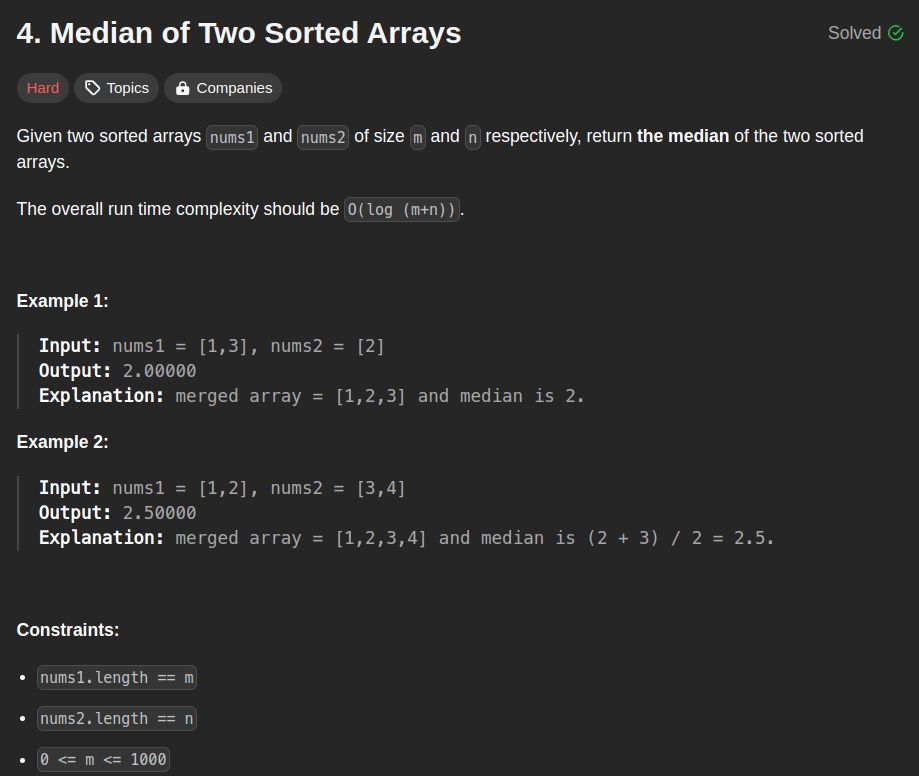 Dinesh Bodhe on LinkedIn: DAY 28: Solved a question to find median of ... Dinesh Bodhe on LinkedIn: DAY 28: Solved a question to find median of ...