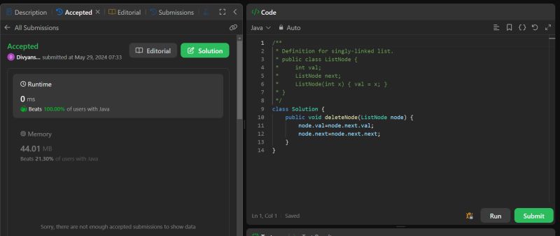 Divyansh Singh on LinkedIn: #leetcode #coding #java #linkedlist # ... Divyansh Singh on LinkedIn: #leetcode #coding #java #linkedlist # ...