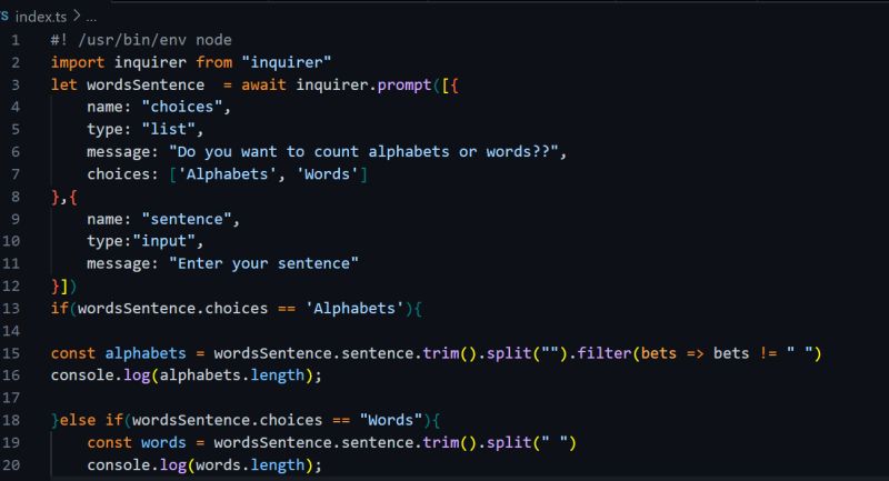 Sofia Asif on LinkedIn: #nodejs #typescript #inquirer #cli #atiakhan # ... Sofia Asif on LinkedIn: #nodejs #typescript #inquirer #cli #atiakhan # ...