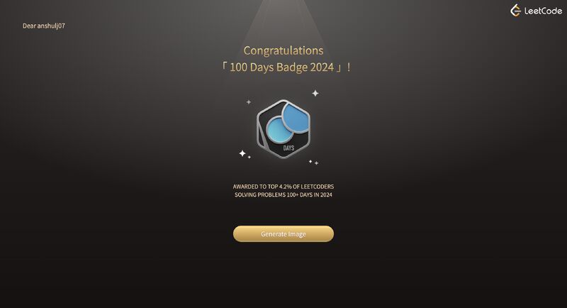 Anshul Jain on LinkedIn: #coding #achievement #leetcode #milestone # ... Anshul Jain on LinkedIn: #coding #achievement #leetcode #milestone # ...