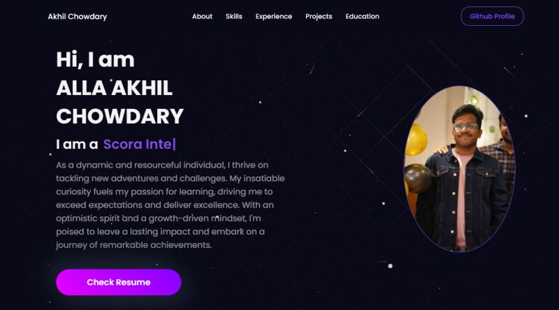 Alla Akhil Chowdary on LinkedIn: #portfolio #webdesign #newlaunch # ... Alla Akhil Chowdary on LinkedIn: #portfolio #webdesign #newlaunch # ...