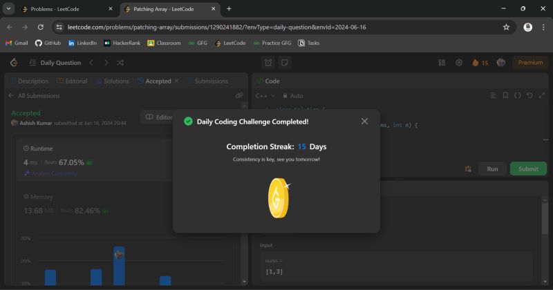 Ashish Kumar on LinkedIn: #leetcode #codingchallenge #softwaredeveloper ... Ashish Kumar on LinkedIn: #leetcode #codingchallenge #softwaredeveloper ...