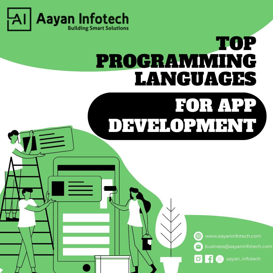 Aayan Infotech on LinkedIn: #appdevelopment #programminglanguages # ... Aayan Infotech on LinkedIn: #appdevelopment #programminglanguages # ...