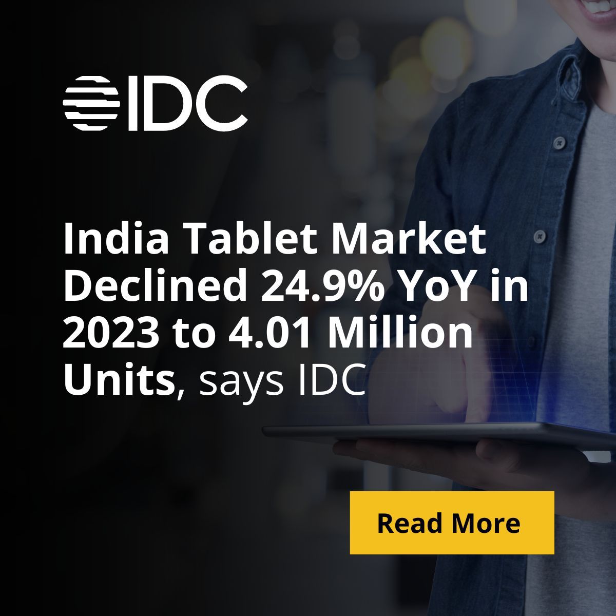 IDC | India on LinkedIn: India Tablet Market Declined 24.9% YoY in 2023 ... IDC | India on LinkedIn: India Tablet Market Declined 24.9% YoY in 2023 ...