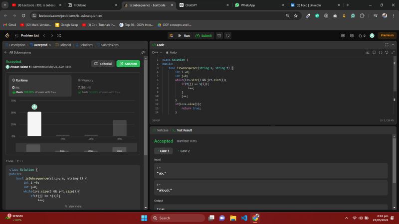 Ahsaan ullah on LinkedIn: #coding #programming #cplusplus #leetcode # ... Ahsaan ullah on LinkedIn: #coding #programming #cplusplus #leetcode # ...