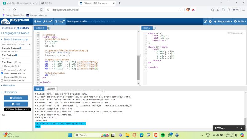 Bhanu Prakash Talari on LinkedIn: #digitaldesign #verilog #multiplexers ... Bhanu Prakash Talari on LinkedIn: #digitaldesign #verilog #multiplexers ...