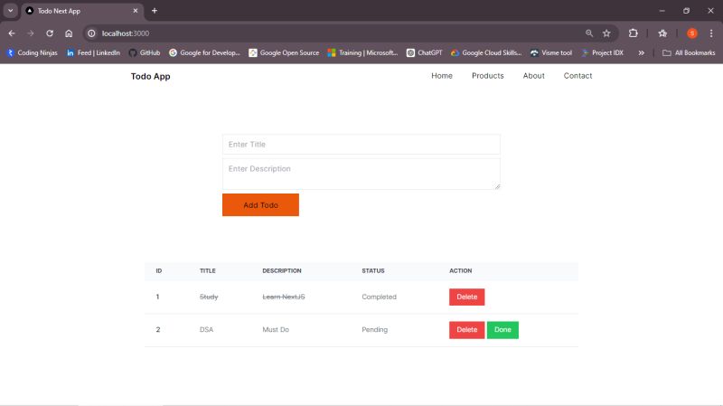 Sanjay J K on LinkedIn: #nextjs #todoapp #productivity #webdevelopment ... Sanjay J K on LinkedIn: #nextjs #todoapp #productivity #webdevelopment ...