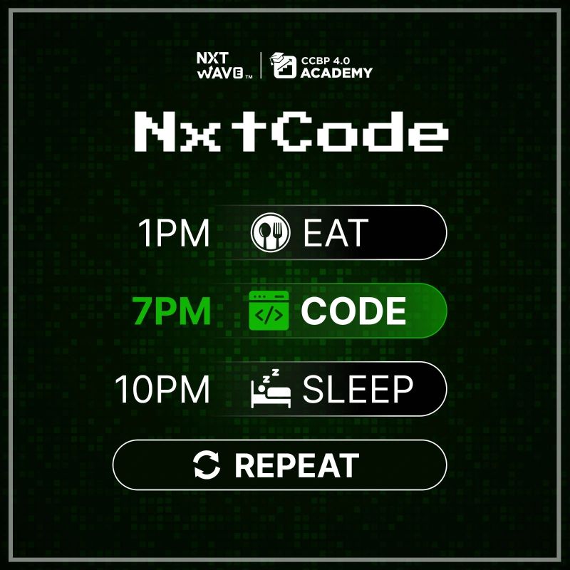 Dhana Sakthi Vel Karuppanan on LinkedIn: #nxtwave #coding Dhana Sakthi Vel Karuppanan on LinkedIn: #nxtwave #coding