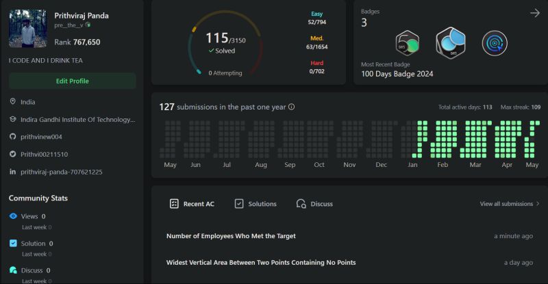 Prithviraj Panda on LinkedIn: #leetcode #codenewbie #dsa #cpp # ... Prithviraj Panda on LinkedIn: #leetcode #codenewbie #dsa #cpp # ...