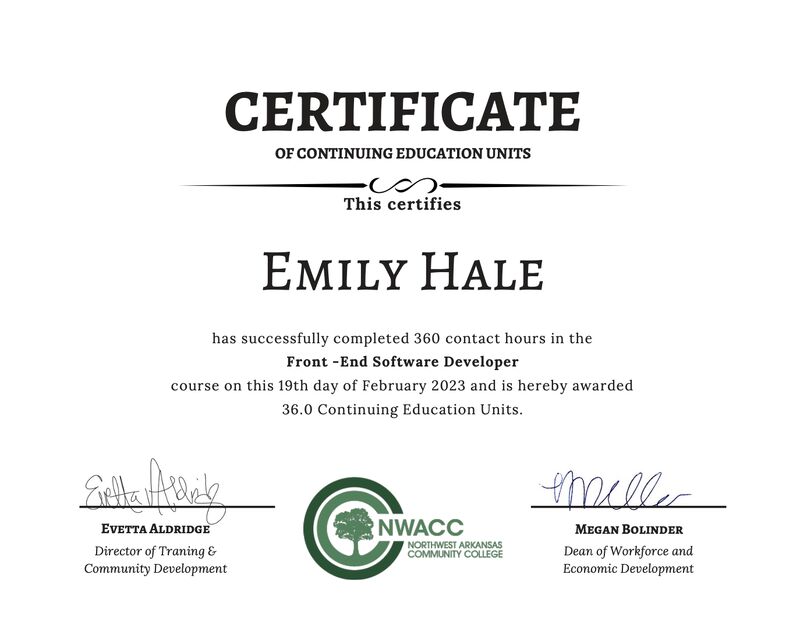 Emily Hale on LinkedIn: #css #frontend #html #softwaredevelopment # ... Emily Hale on LinkedIn: #css #frontend #html #softwaredevelopment # ...