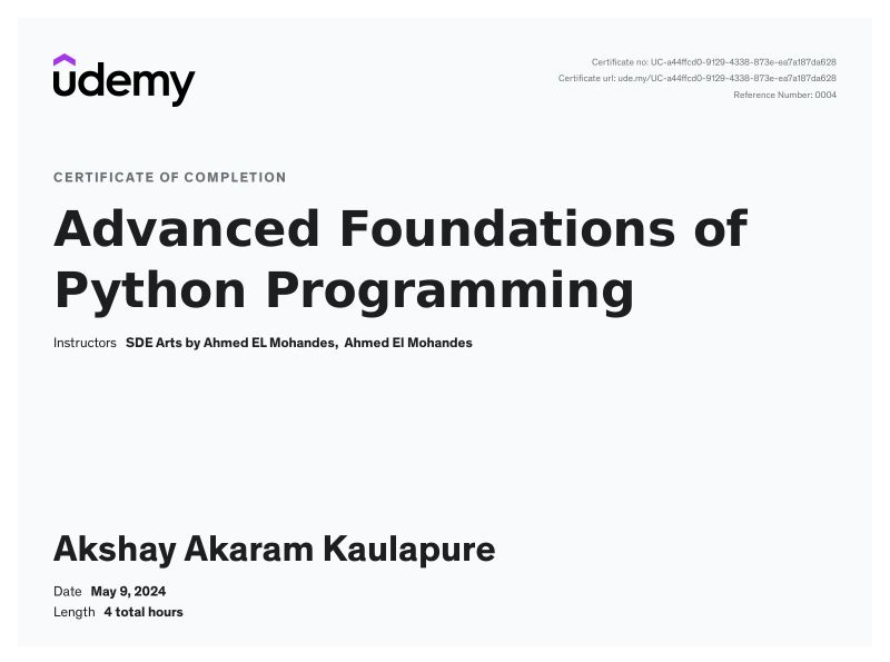 Akshay Kaulapure on LinkedIn: #python #codingjourney #alwayslearning Akshay Kaulapure on LinkedIn: #python #codingjourney #alwayslearning
