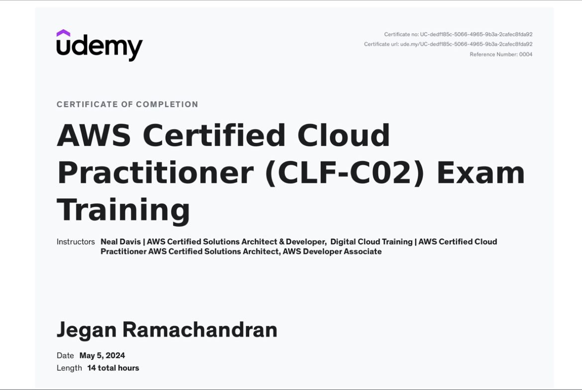 Jegan Ramachandran on LinkedIn: Cloud Path Jegan Ramachandran on LinkedIn: Cloud Path