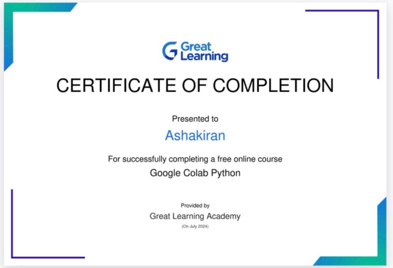 Ashakiran katkojwala on LinkedIn: #python #googlecolab #datascience # ... Ashakiran katkojwala on LinkedIn: #python #googlecolab #datascience # ...