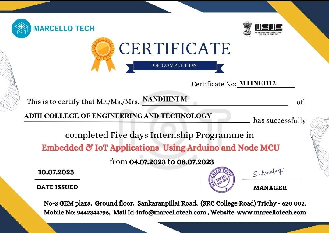 Nandhini Murugavel on LinkedIn: #iot Nandhini Murugavel on LinkedIn: #iot