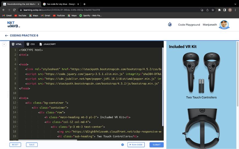 Manjunadh Yekula on LinkedIn: #html #css Manjunadh Yekula on LinkedIn: #html #css