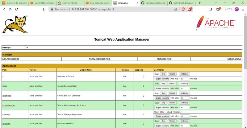 Sai Pranathi Arroju on LinkedIn: #apache #tomcatserver #webapplication ... Sai Pranathi Arroju on LinkedIn: #apache #tomcatserver #webapplication ...