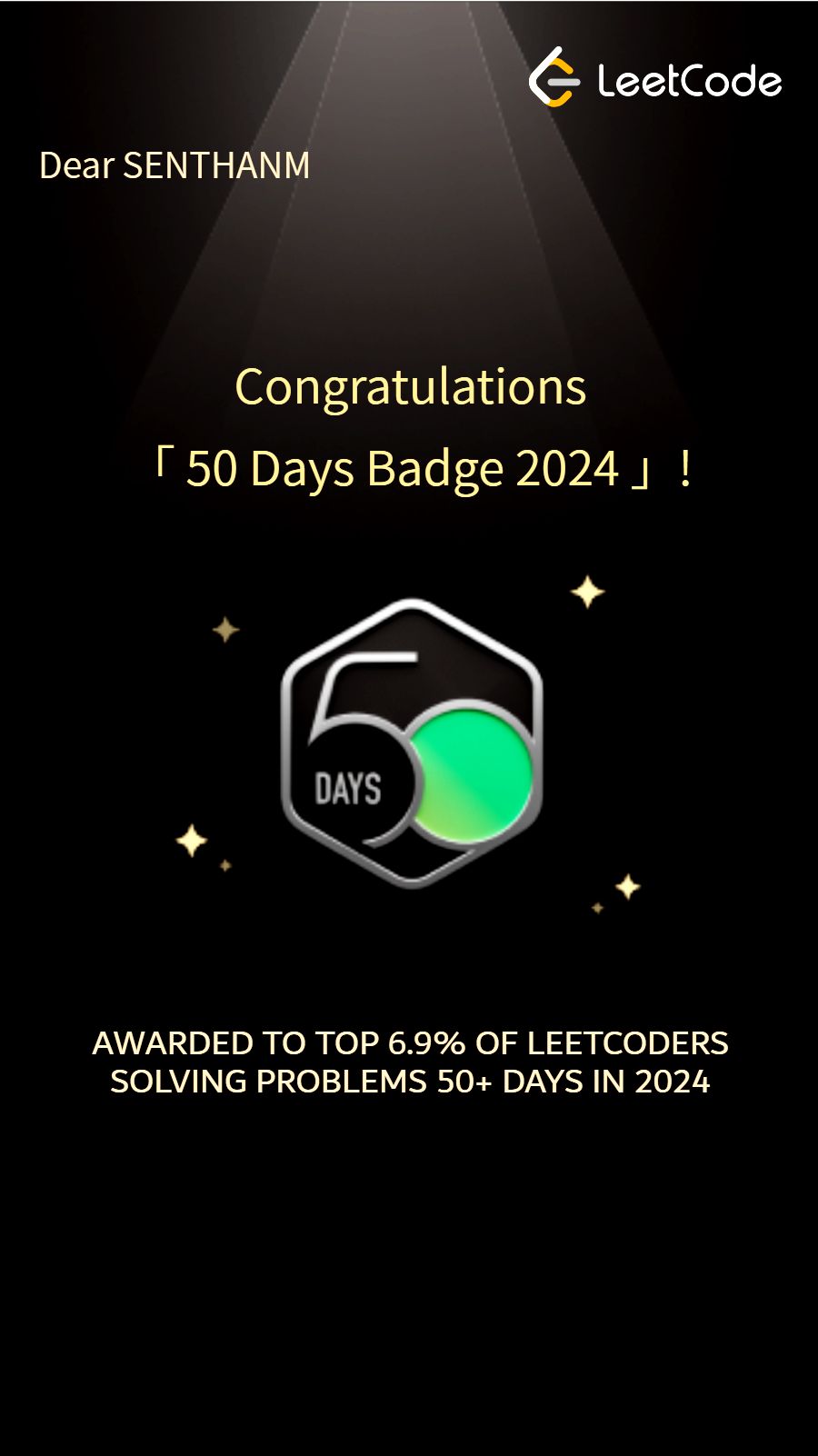 SENTHAN VIGAS M on LinkedIn: #codingjourney #leetcode #programming # ... SENTHAN VIGAS M on LinkedIn: #codingjourney #leetcode #programming # ...