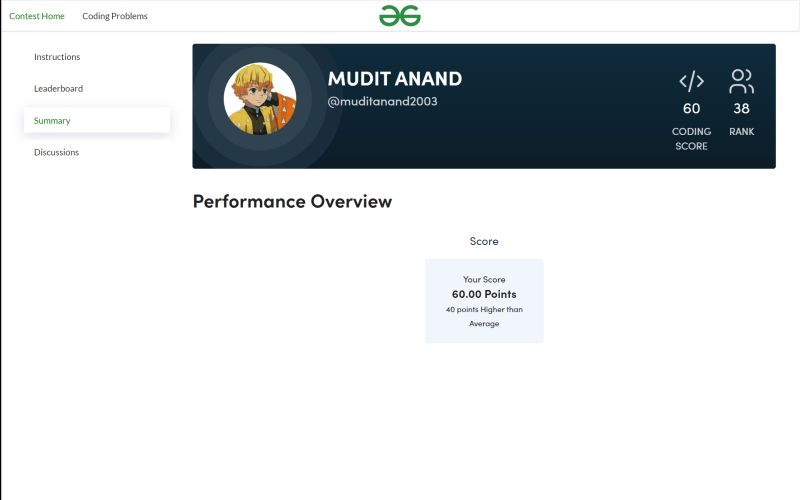 Mudit Anand on LinkedIn: #programming #problemsolving # ... Mudit Anand on LinkedIn: #programming #problemsolving # ...