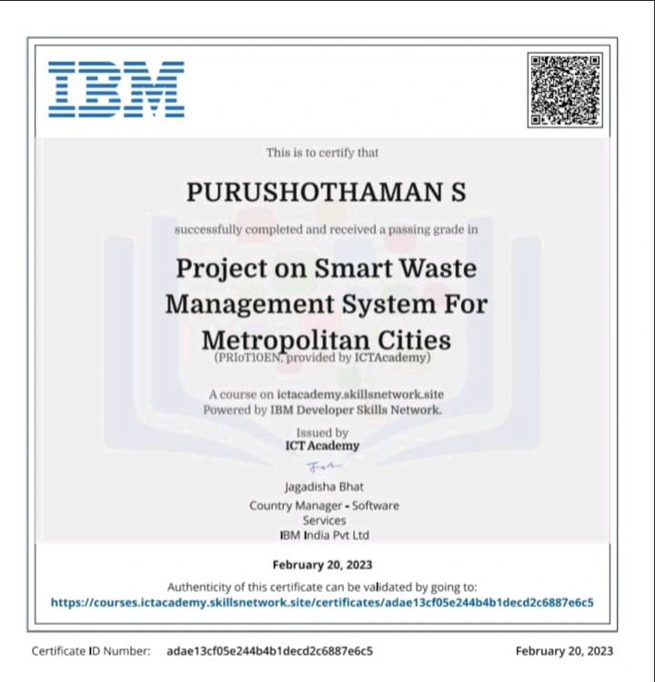 PURUSHOTHAMAN S on LinkedIn: https://lnkd.in/gPywWnmy PURUSHOTHAMAN S on LinkedIn: https://lnkd.in/gPywWnmy
