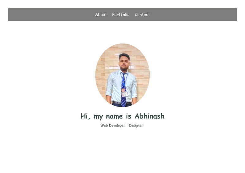 Abhinash Singh on LinkedIn: portfolio Abhinash Singh on LinkedIn: portfolio