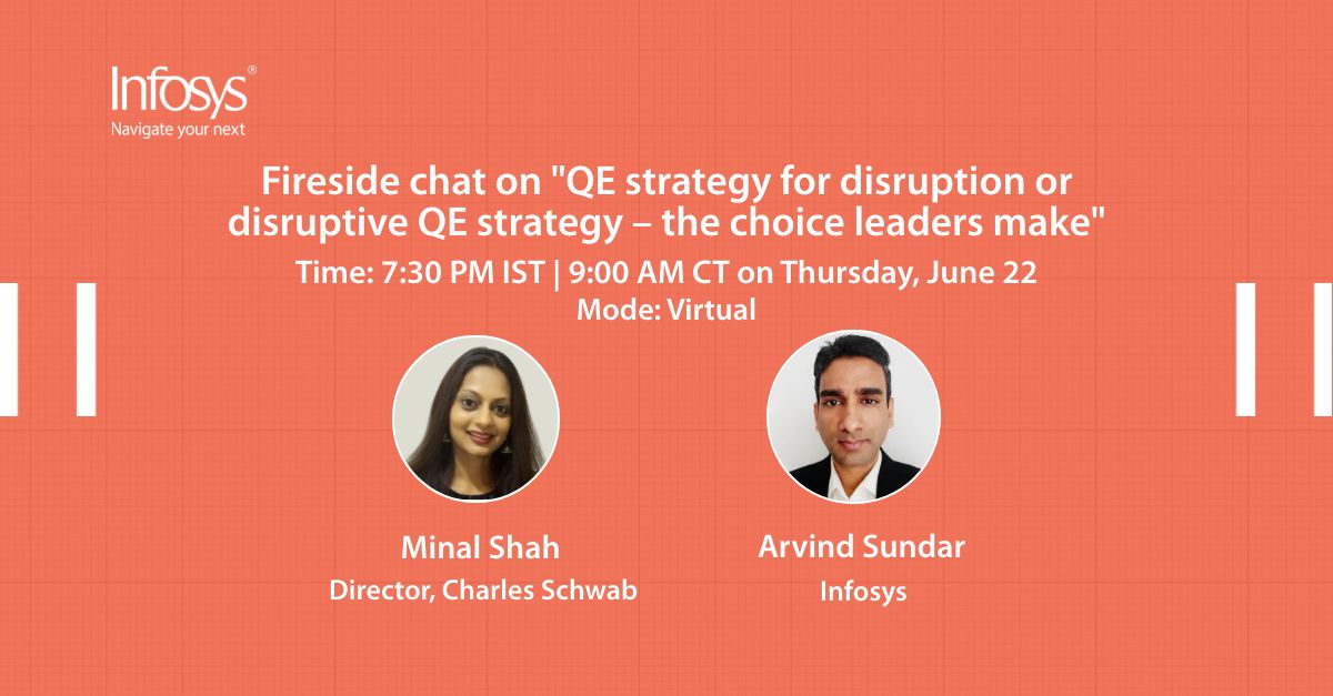Shalini Suman on LinkedIn: #qualityengineering #infytesting #webinar Shalini Suman on LinkedIn: #qualityengineering #infytesting #webinar