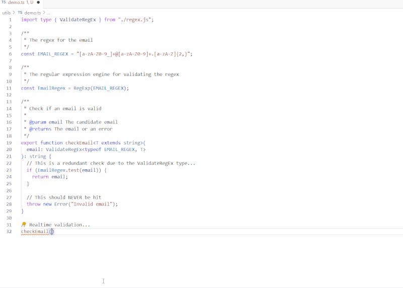 Nathan Northcutt on LinkedIn: #typescript #regex Nathan Northcutt on LinkedIn: #typescript #regex