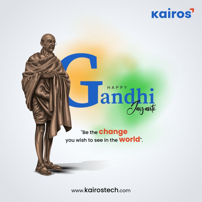 Kairos Technologies on LinkedIn: #nonviolence #gandhiday #kairostech # ... Kairos Technologies on LinkedIn: #nonviolence #gandhiday #kairostech # ...