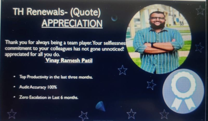 Vinay Patil on LinkedIn: Hello Connections, Happy to share that I ... Vinay Patil on LinkedIn: Hello Connections, Happy to share that I ...