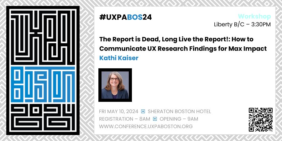 Ty Grigg on LinkedIn: If you are at UXPA Boston, don’t miss Kathi’s ... Ty Grigg on LinkedIn: If you are at UXPA Boston, don’t miss Kathi’s ...