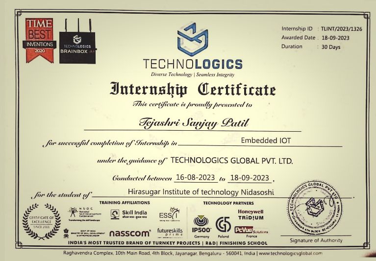 Tejashri Patil on LinkedIn: #internship #embeddedsystems #engineering Tejashri Patil on LinkedIn: #internship #embeddedsystems #engineering