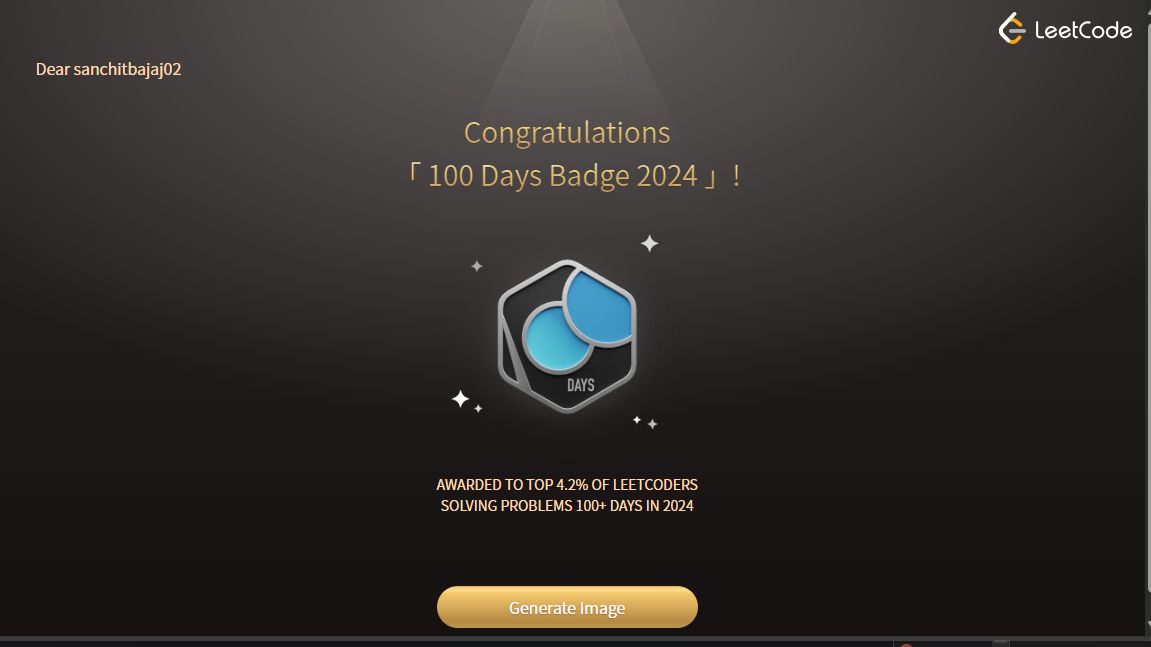 Sanchit Bajaj on LinkedIn: #leetcode #leetcode #programming #dsa # ... Sanchit Bajaj on LinkedIn: #leetcode #leetcode #programming #dsa # ...