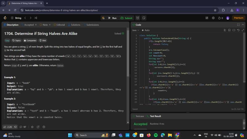 Suman S on LinkedIn: #leetcode #codingchallenge Suman S on LinkedIn: #leetcode #codingchallenge