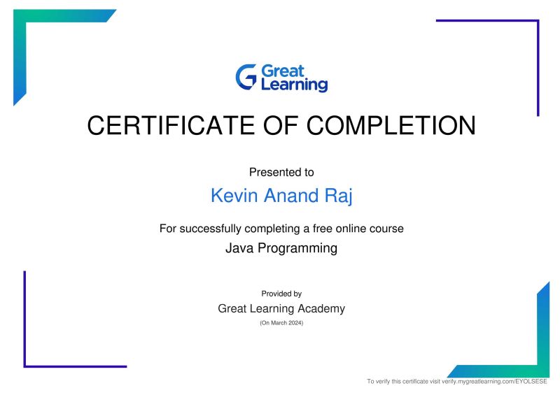 Kevin Anand Raj on LinkedIn: #greatlearningacademy #greatlearning # ... Kevin Anand Raj on LinkedIn: #greatlearningacademy #greatlearning # ...
