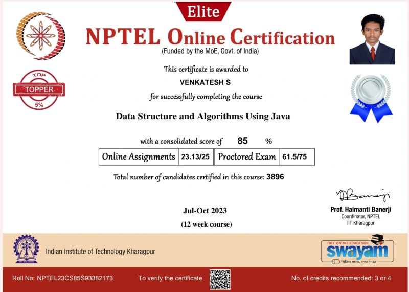 Venkatesh Senthil kumar on LinkedIn: #datastructures #algorithms # ... Venkatesh Senthil kumar on LinkedIn: #datastructures #algorithms # ...