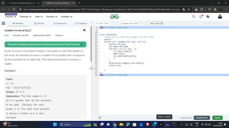 Hardik Tiwari on LinkedIn: #codingchallenge #datastructures #algorithms ... Hardik Tiwari on LinkedIn: #codingchallenge #datastructures #algorithms ...