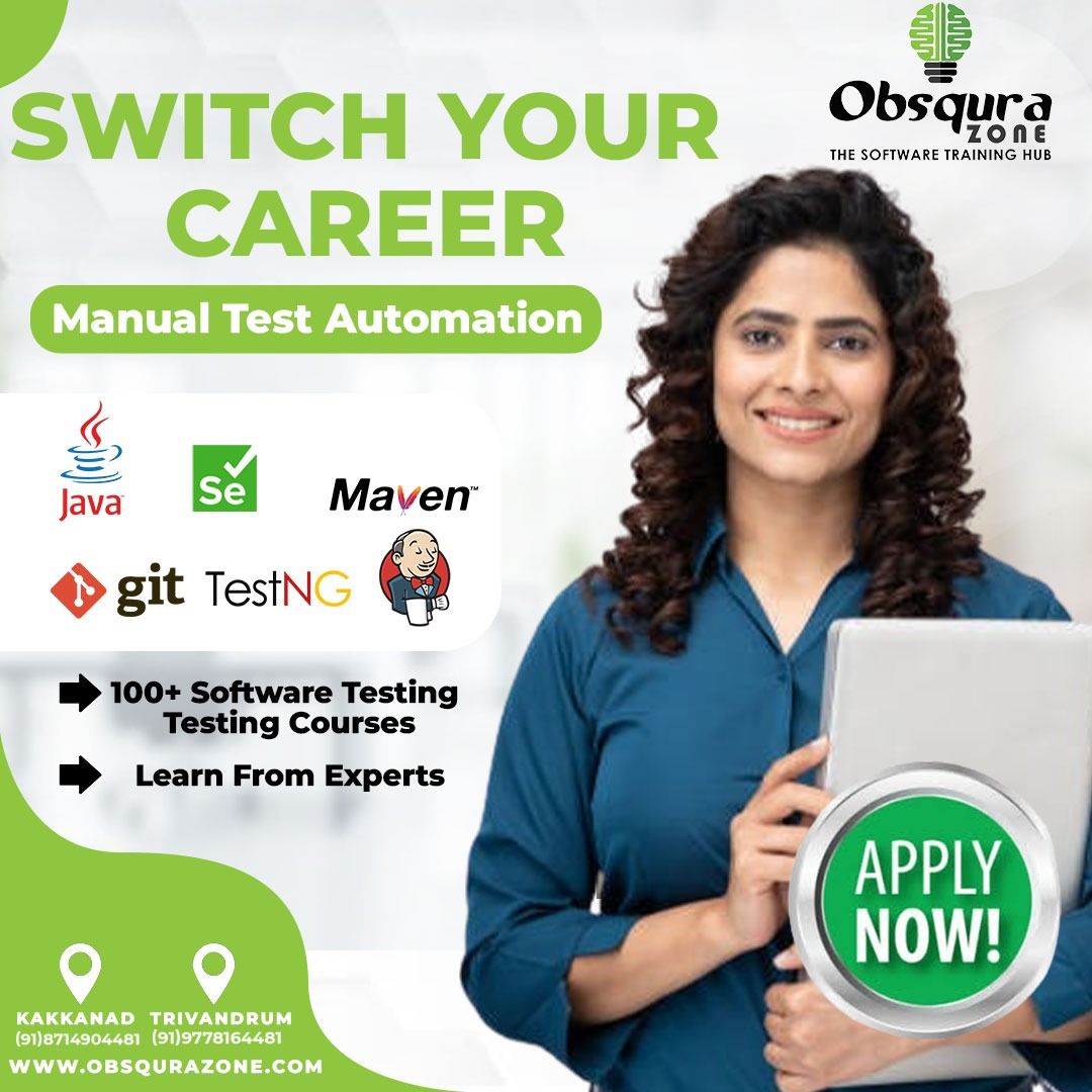 Obsqura Zone on LinkedIn: #seleniumtesting #java #testing # ... Obsqura Zone on LinkedIn: #seleniumtesting #java #testing # ...