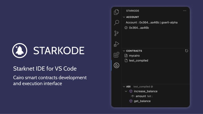 Tamaghna Chowdhury on LinkedIn: Introducing Starkode - A Starknet IDE ... Tamaghna Chowdhury on LinkedIn: Introducing Starkode - A Starknet IDE ...