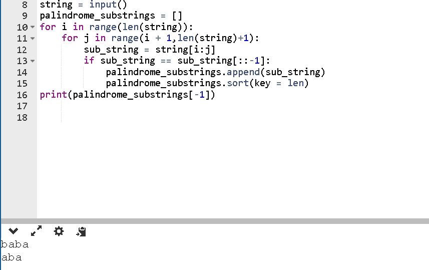 Manju Bashini on LinkedIn: #python #100daysofcode #substrings # ... Manju Bashini on LinkedIn: #python #100daysofcode #substrings # ...