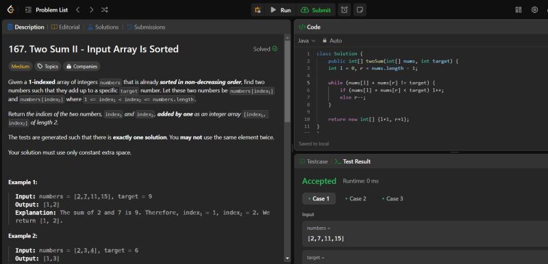 Kalimuthu C on LinkedIn: #leetcode #codingchallenge #problemsolving # ... Kalimuthu C on LinkedIn: #leetcode #codingchallenge #problemsolving # ...