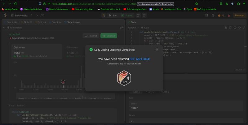 Satvik Srivastava on LinkedIn: #leetcode #challenge #programming # ... Satvik Srivastava on LinkedIn: #leetcode #challenge #programming # ...