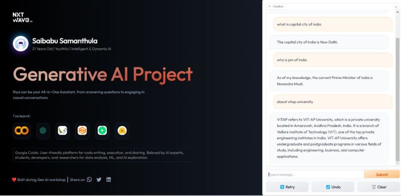 Sai Babu on LinkedIn: #nextwave #ai #ccbpian #deeplearning #gradio # ... Sai Babu on LinkedIn: #nextwave #ai #ccbpian #deeplearning #gradio # ...