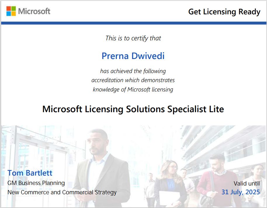 Prerna Dwivedi on LinkedIn: #microsoft #certification # ... Prerna Dwivedi on LinkedIn: #microsoft #certification # ...