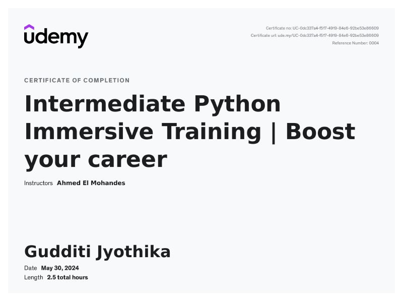 jyothika Gudditi on LinkedIn: #python #coding #programming #udemy # ... jyothika Gudditi on LinkedIn: #python #coding #programming #udemy # ...